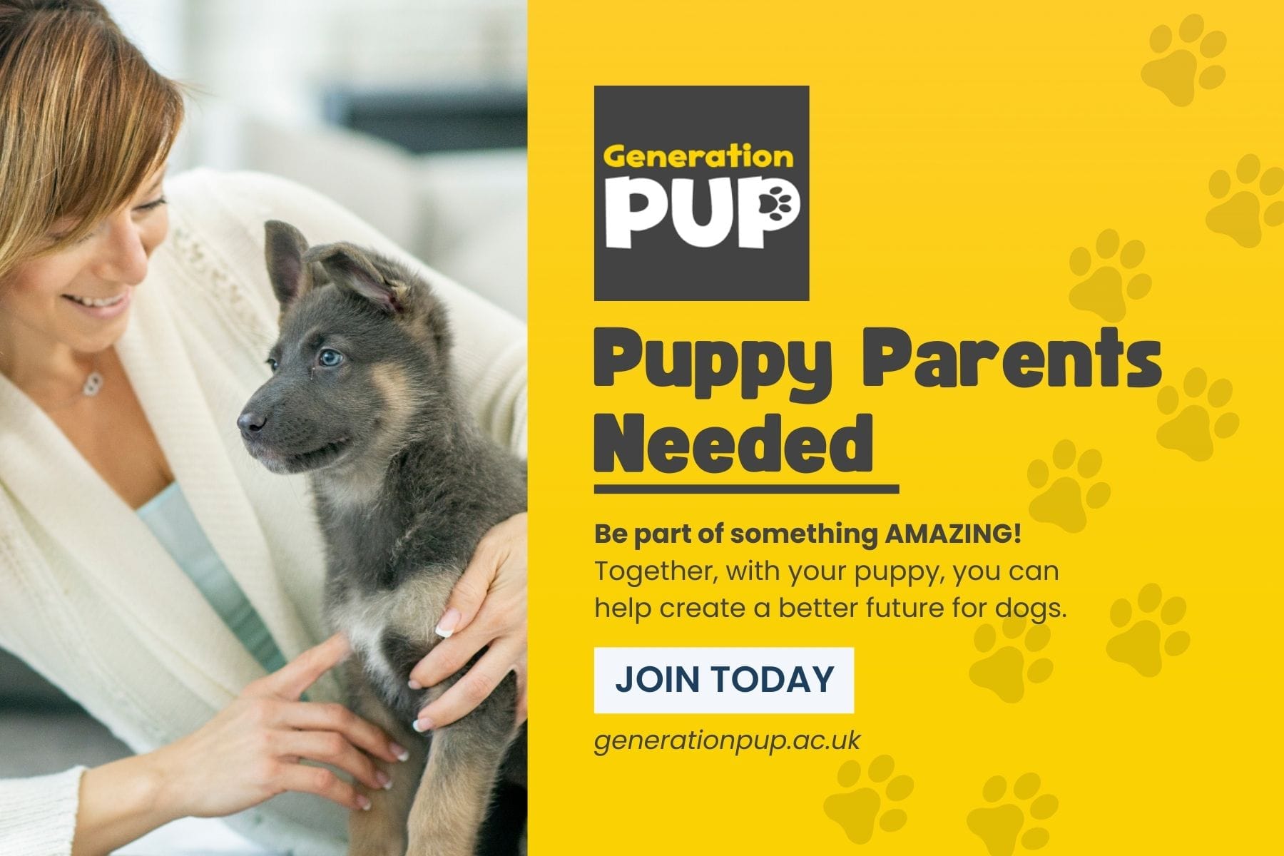 Join the Generation Pup Study: Shaping the Future of Dog Welfare - Pet ...